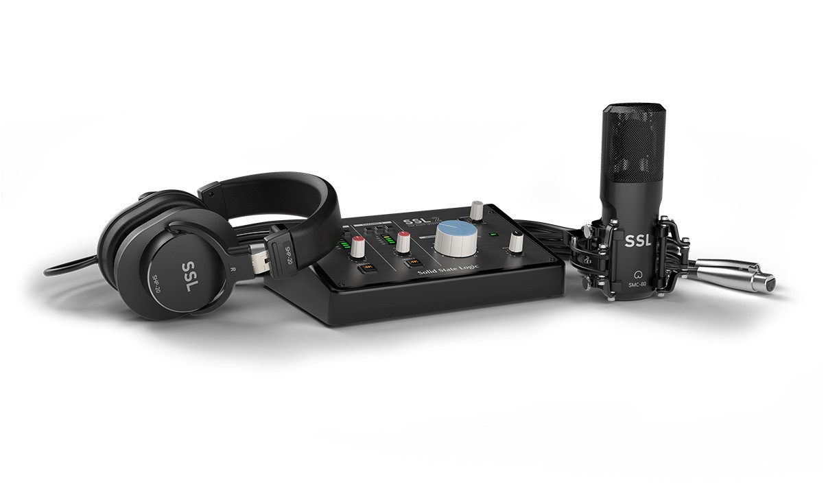 Interface SOLID STATE LOGIC RSL SSL2 Recording Pack USB-C - Andorra Guitars