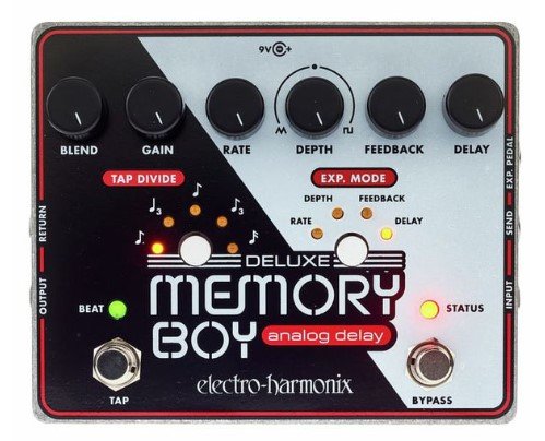Pédale ELECTRO-HARMONIX Deluxe Memory Boy Analog Delay - Andorra Guitars