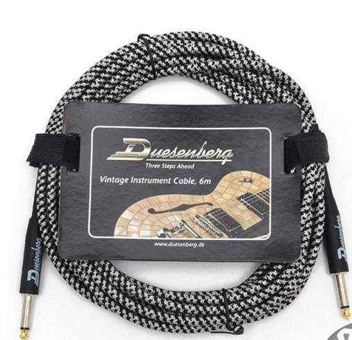 Cable instrumento DUESENBERG Vintage Tweed 6m - Andorra Guitars