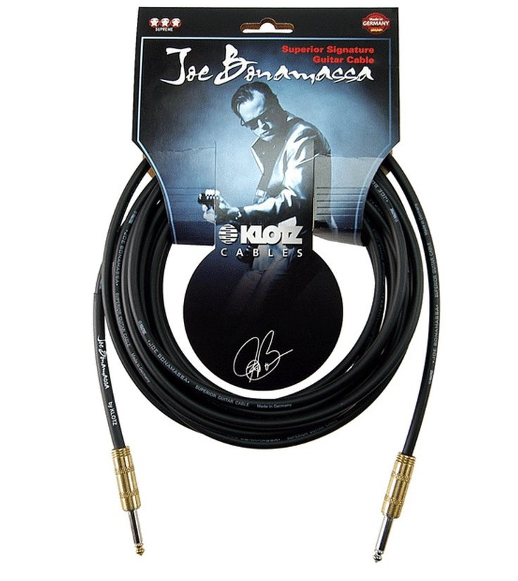 Cable KLOTZ Joe Bonamassa Signature 3m JBPR030 Instrumento - Andorra ...